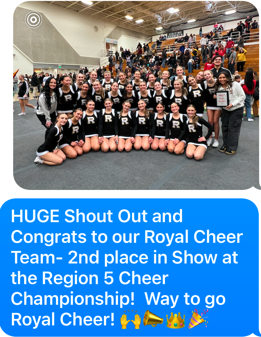 Roy - Team Home Roy Royals Sports