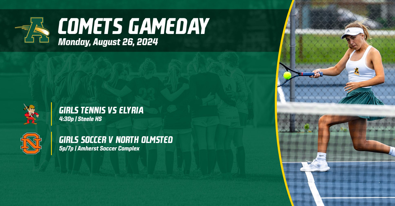 Amherst Steele - Team Home Amherst Steele Comets Sports