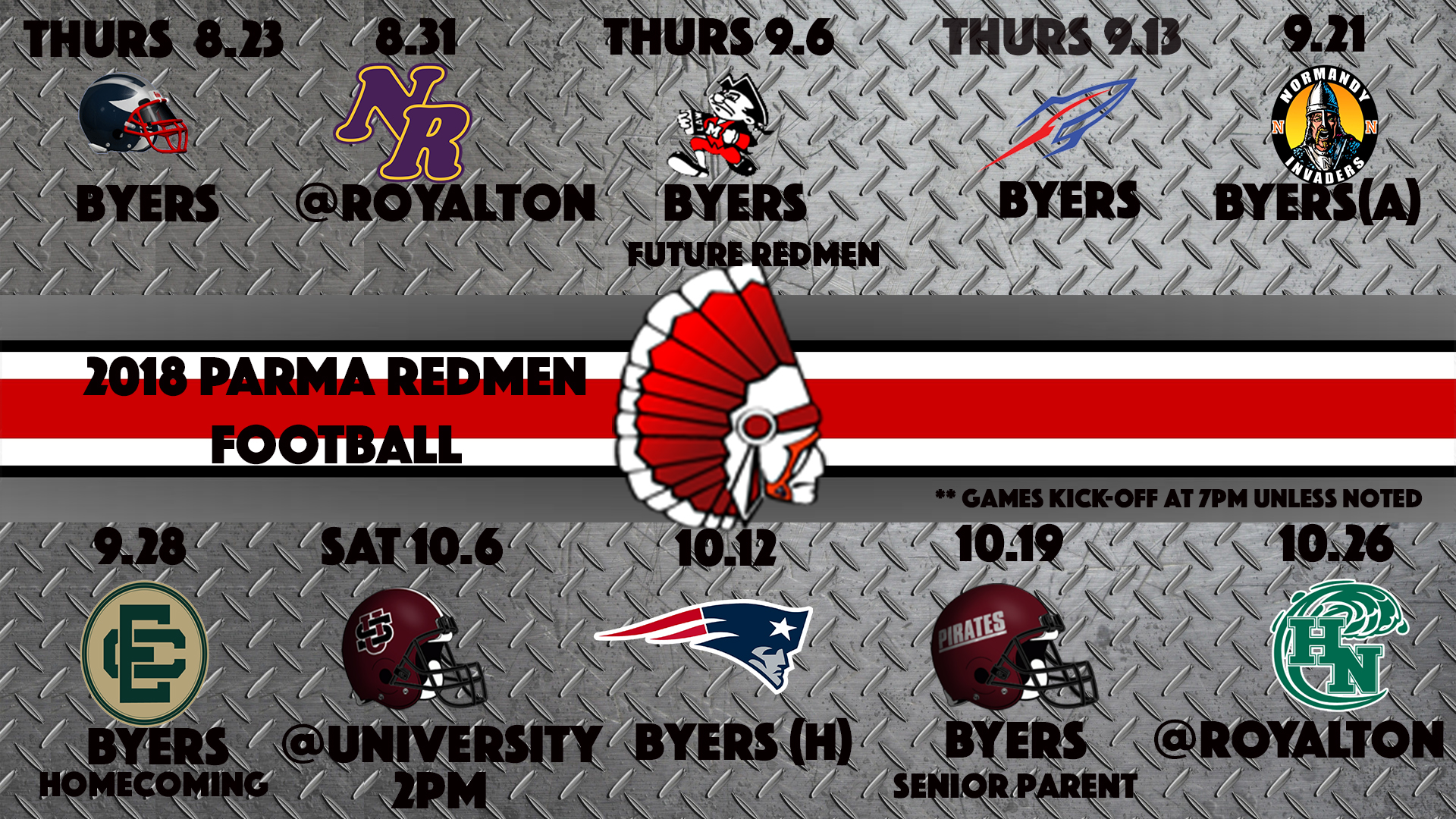 Parma Senior - Team Home Parma Senior Redmen Sports