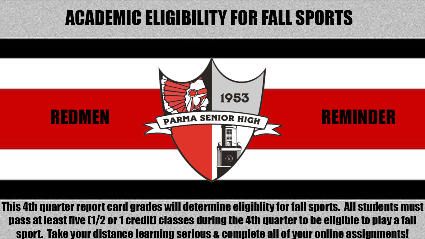 Parma Senior - Team Home Parma Senior Redmen Sports