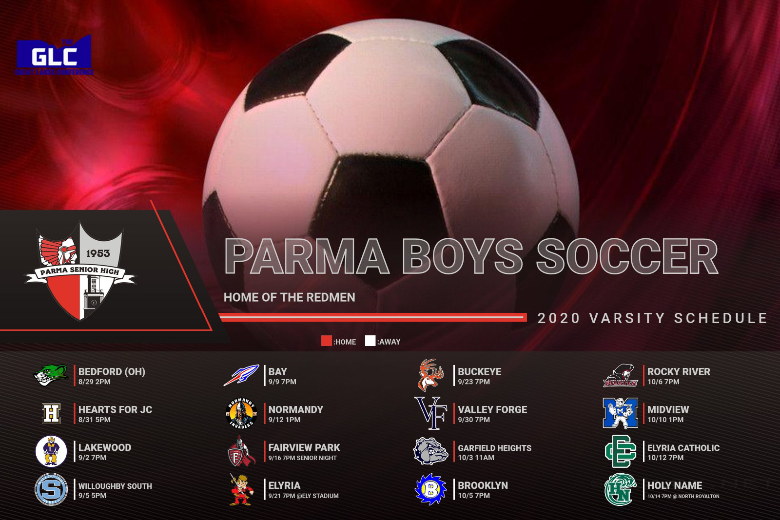 Parma Senior - Team Home Parma Senior Redmen Sports