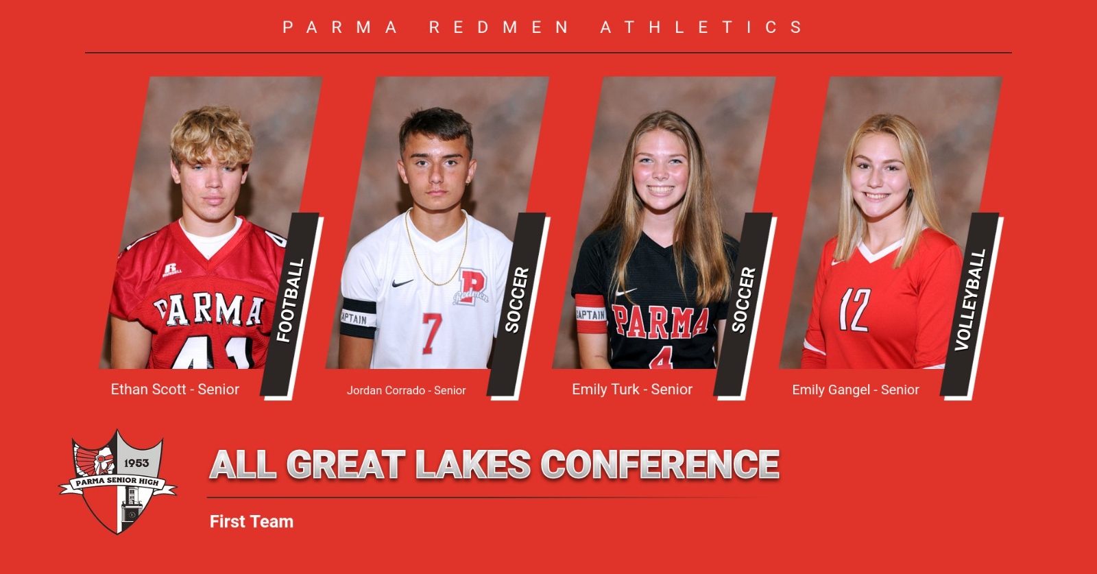 Parma Senior - Team Home Parma Senior Redmen Sports