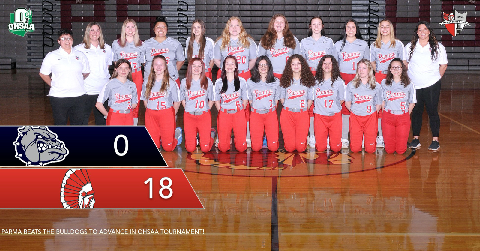 Parma Senior - Team Home Parma Senior Redmen Sports