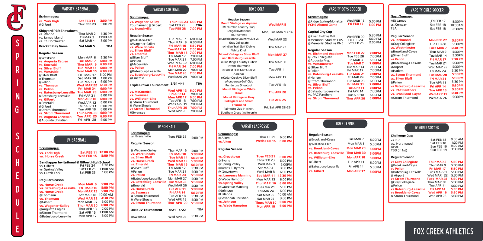 Fox Creek - Team Home Fox Creek Predators Sports