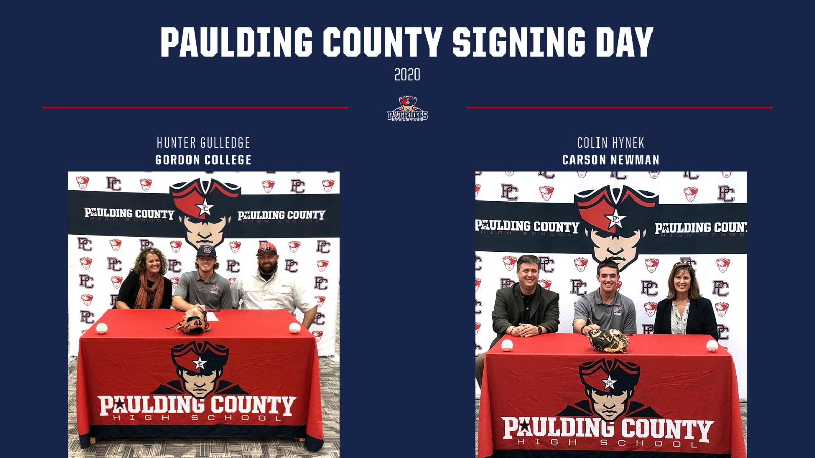 Paulding County - Team Home Paulding County Patriots Sports