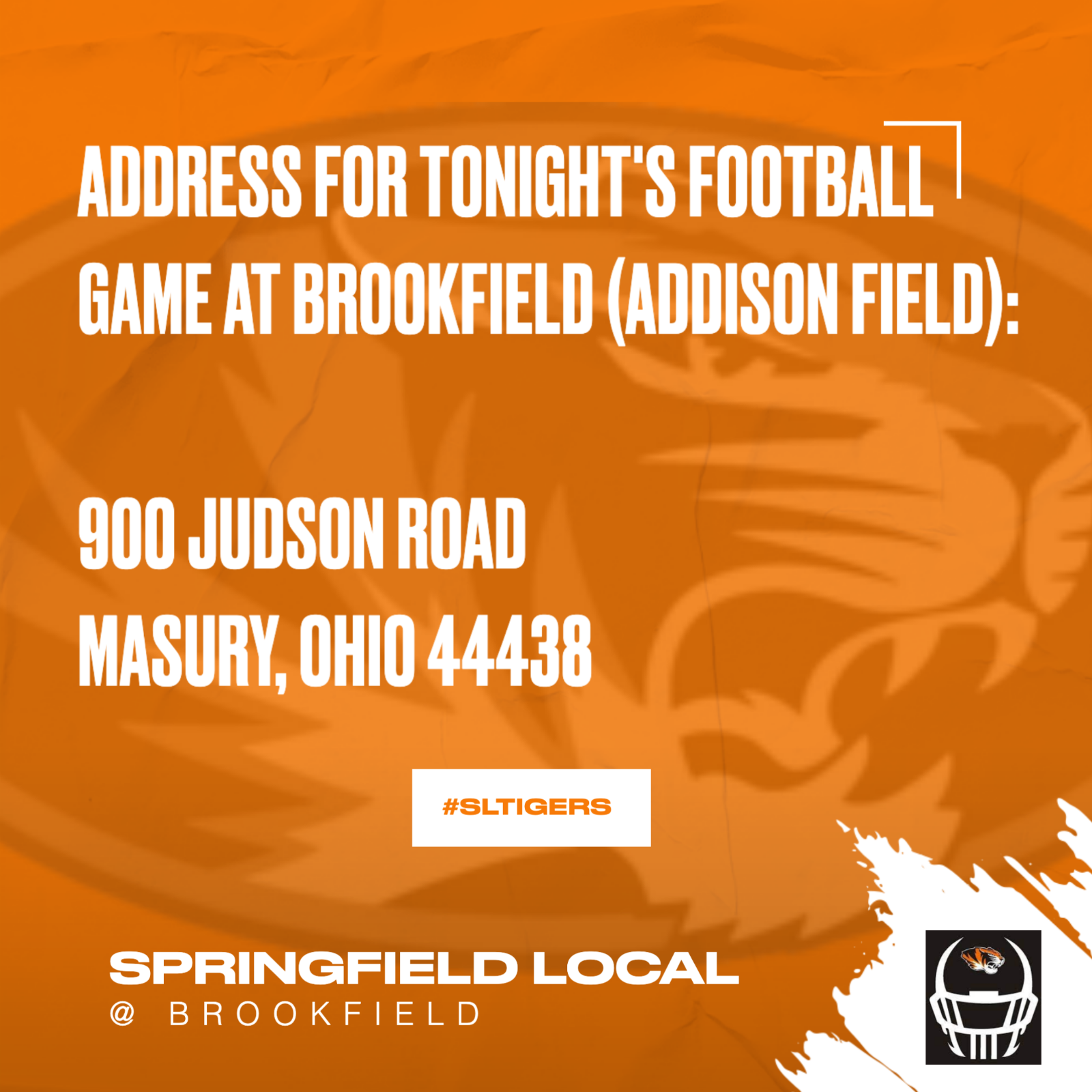 Springfield Local - Team Home Springfield Local Tigers Sports
