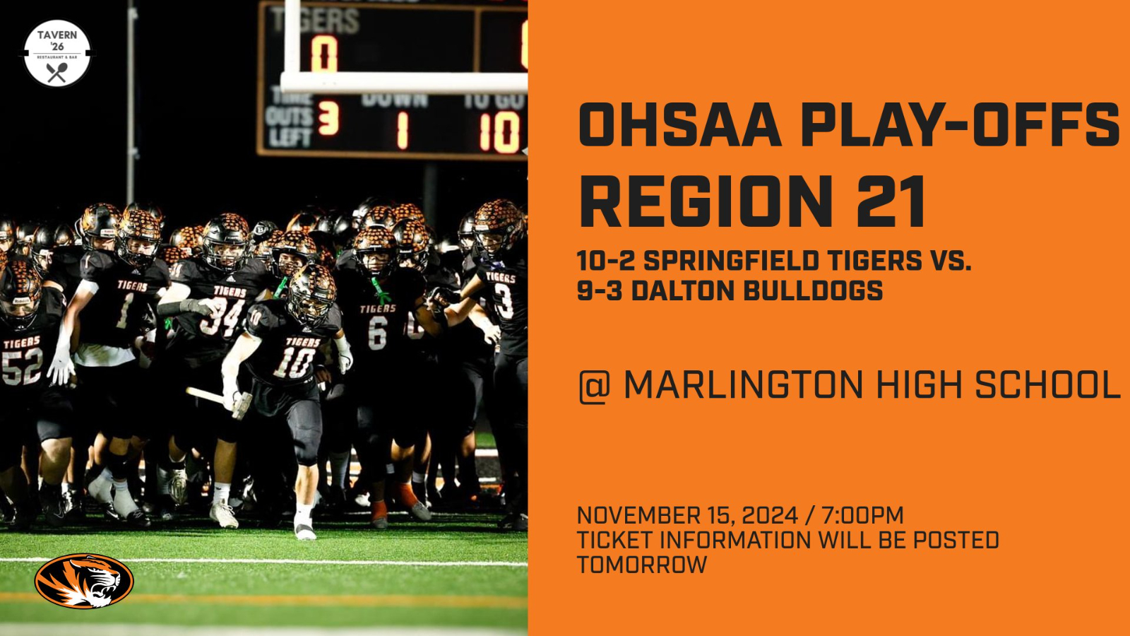 Springfield Local - Team Home Springfield Local Tigers Sports