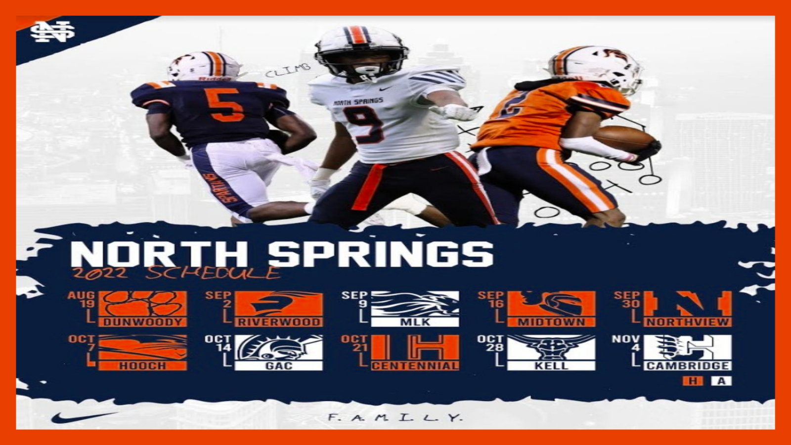 North Springs - Team Home North Springs Spartans Sports