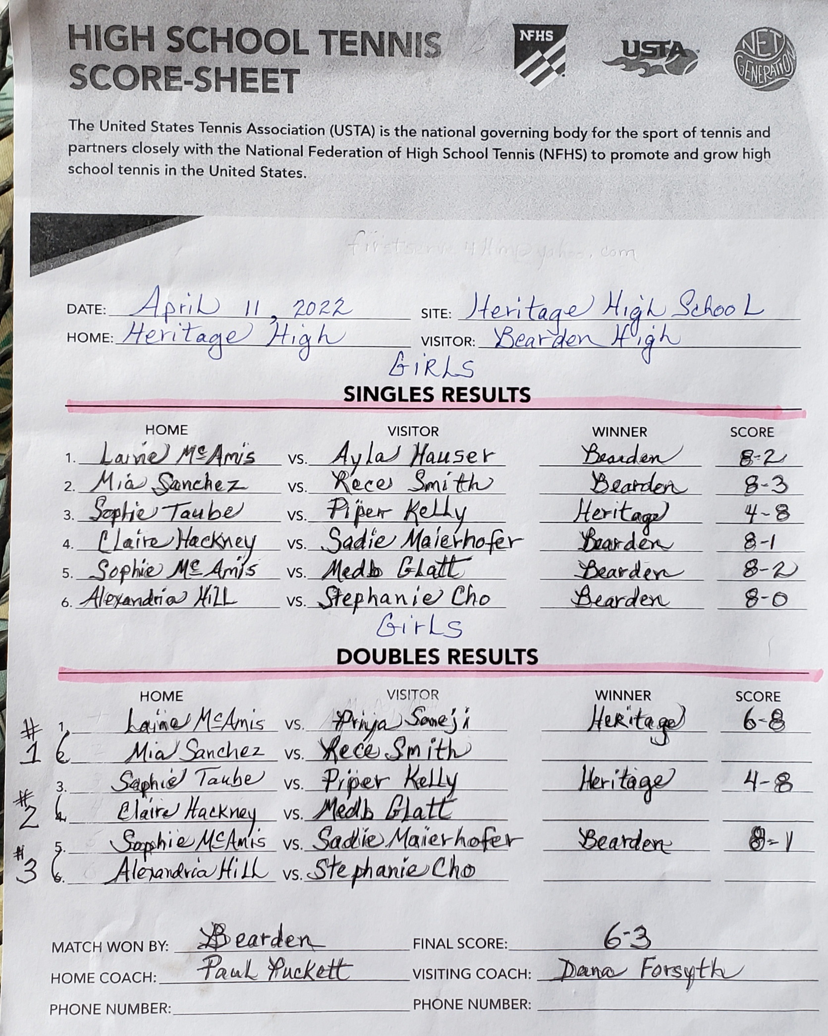 Bearden - Team Home Bearden Bulldogs Sports