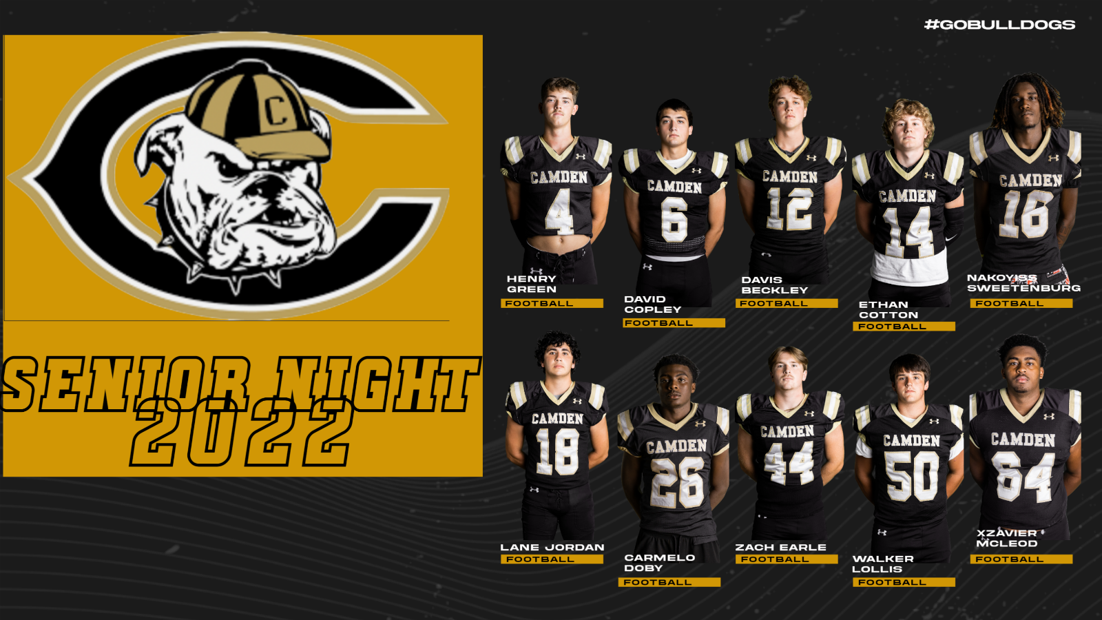 Camden - Team Home Camden Bulldogs Sports