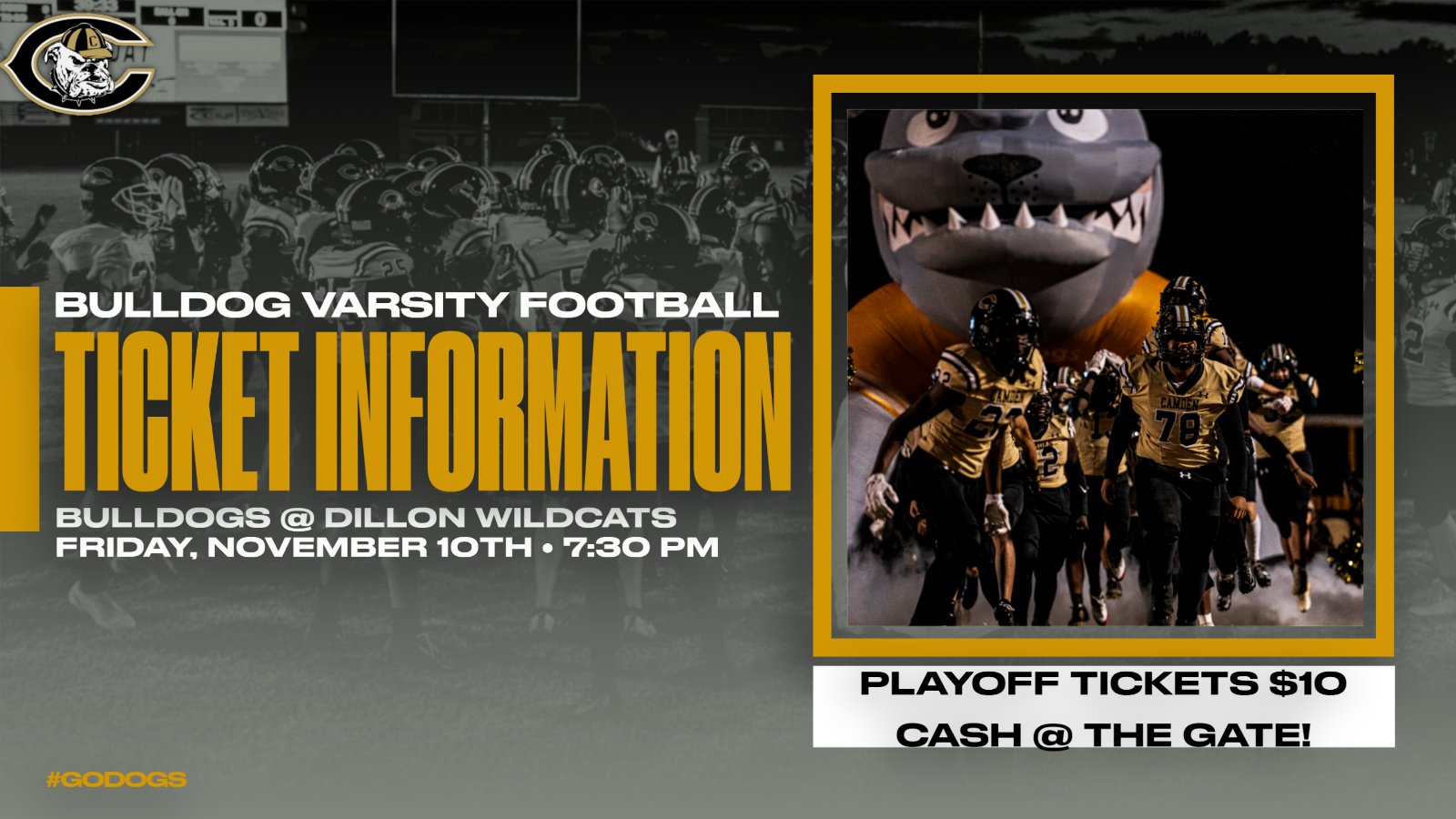 Camden - Team Home Camden Bulldogs Sports