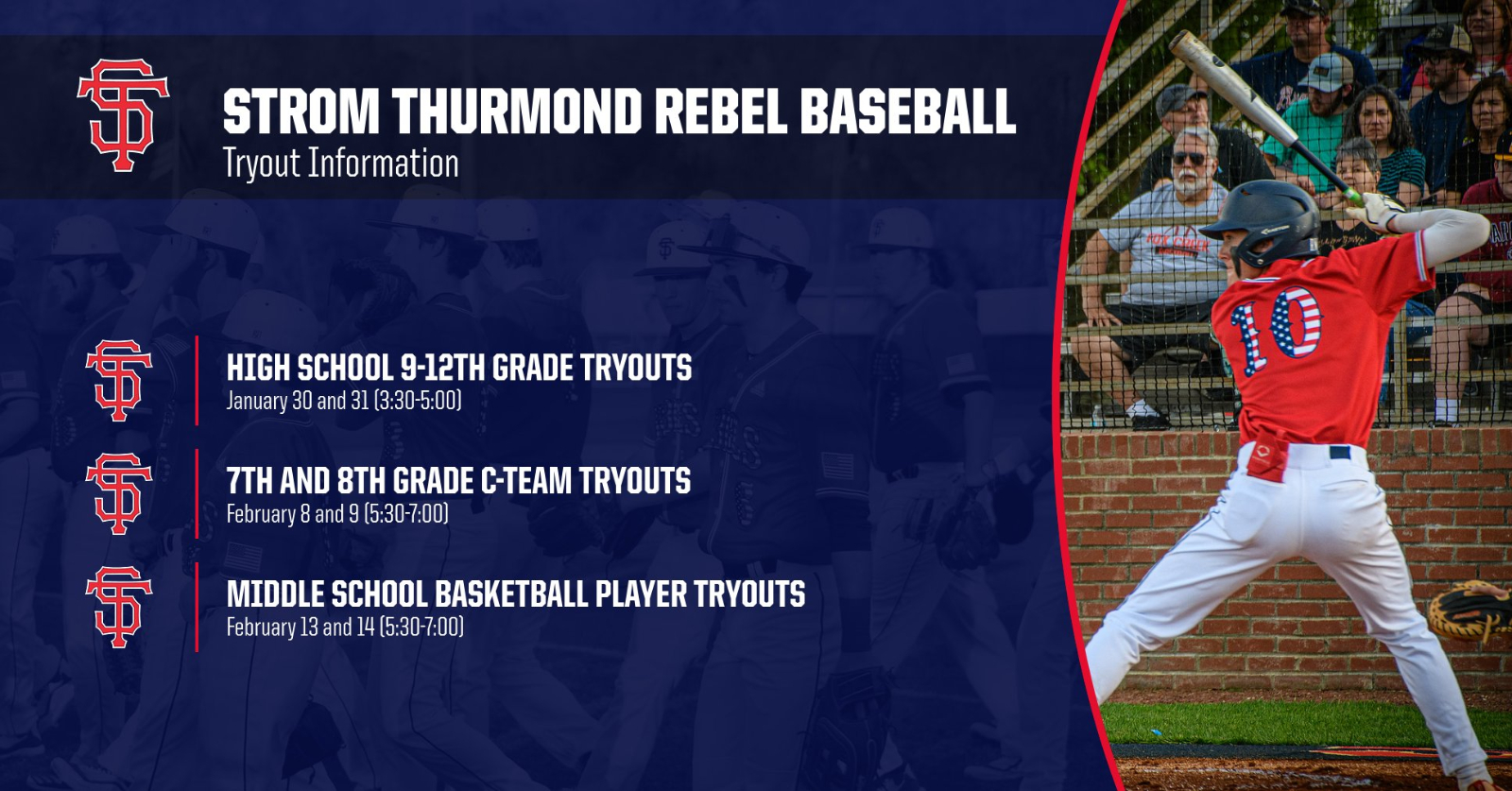 Strom Thurmond - Team Home Strom Thurmond Rebels Sports