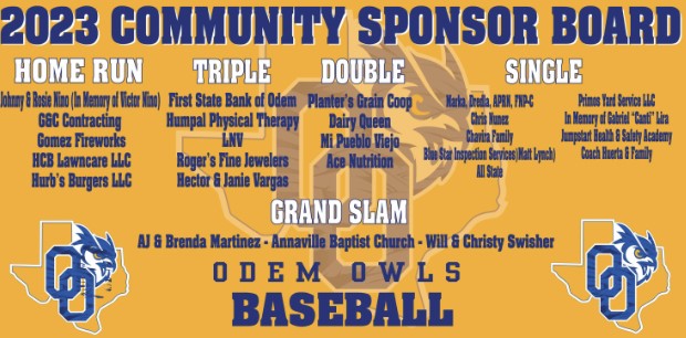 Odem - Team Home Odem Owls Sports