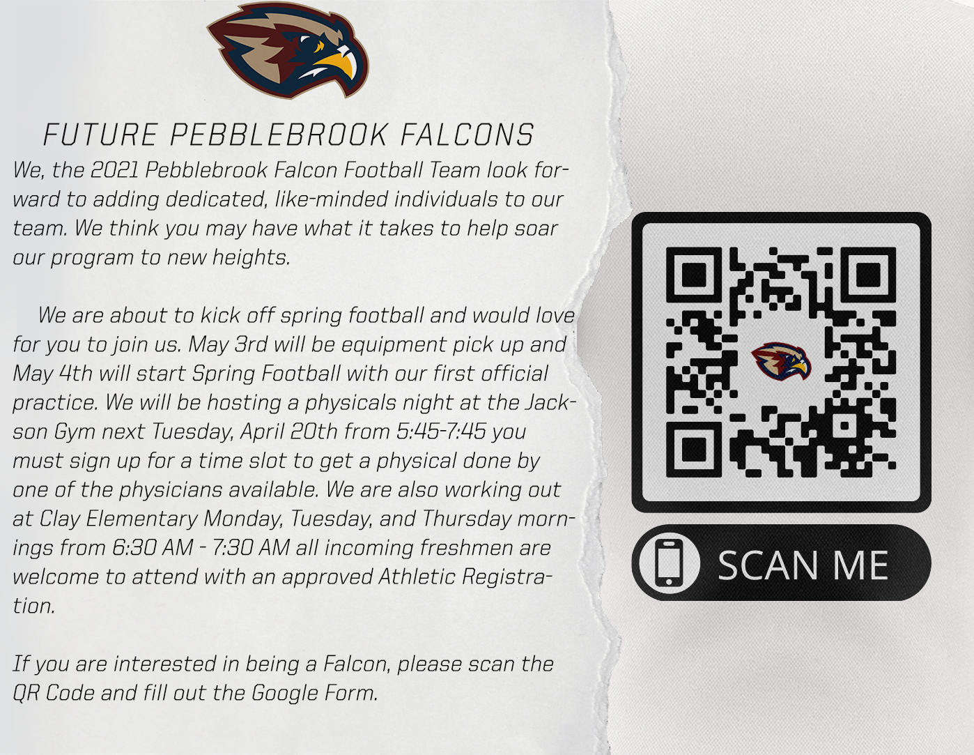 Pebblebrook - Team Home Pebblebrook Falcons Sports