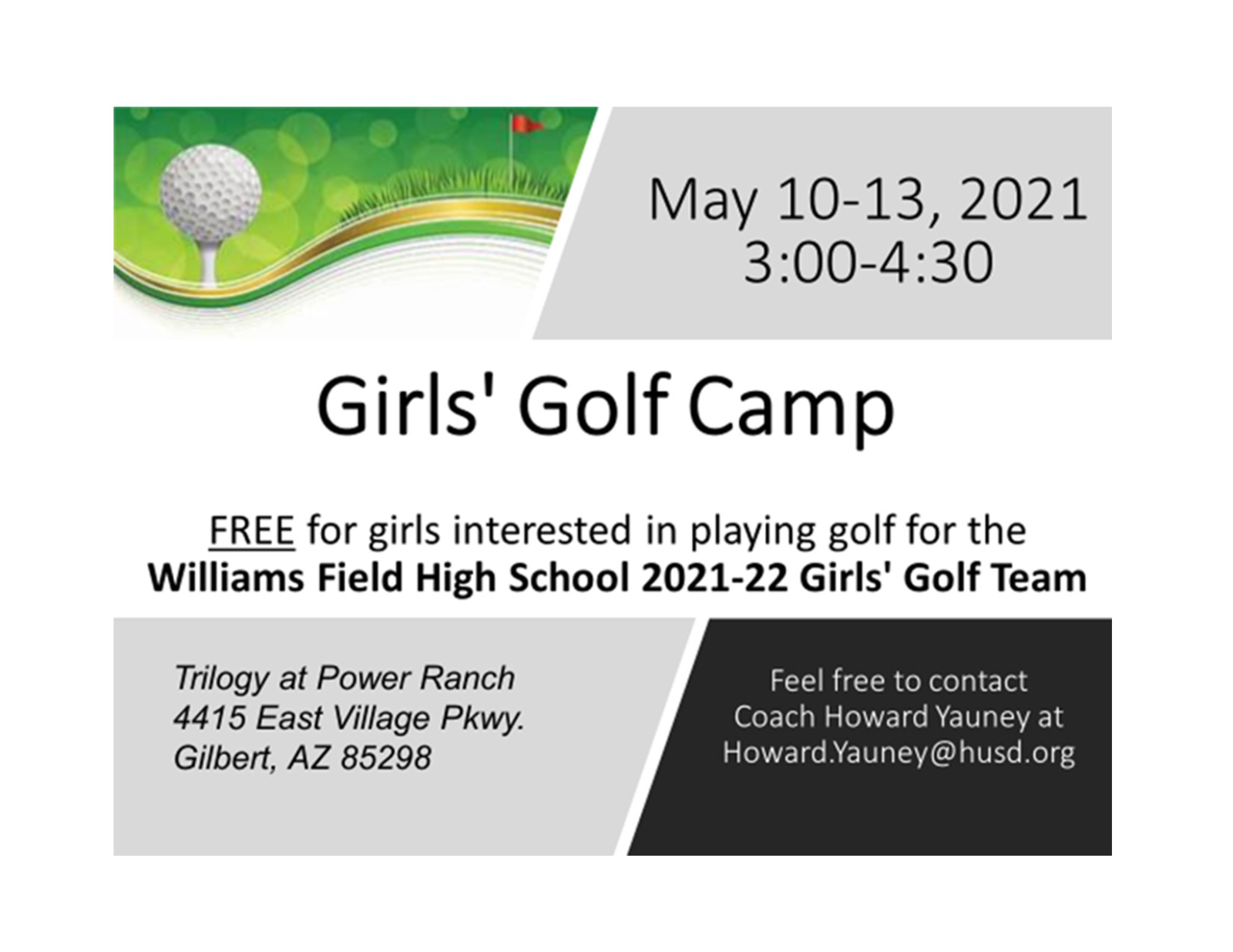 Williams Field - Team Home Williams Field Black Hawks Sports