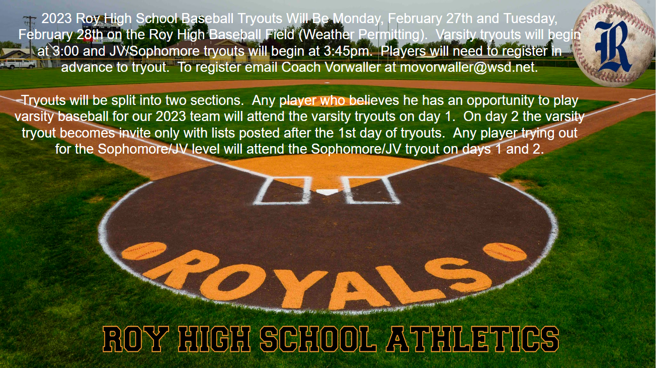 Roy - Team Home Roy Royals Sports