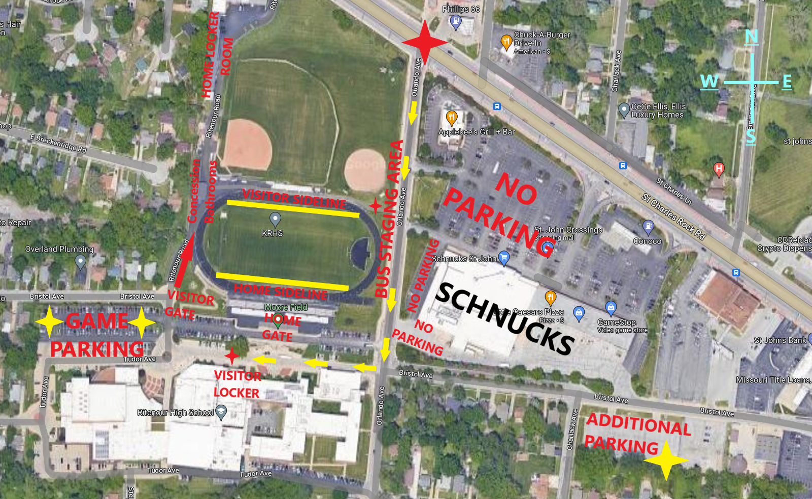 Ritenour - Team Home Ritenour Huskies Sports