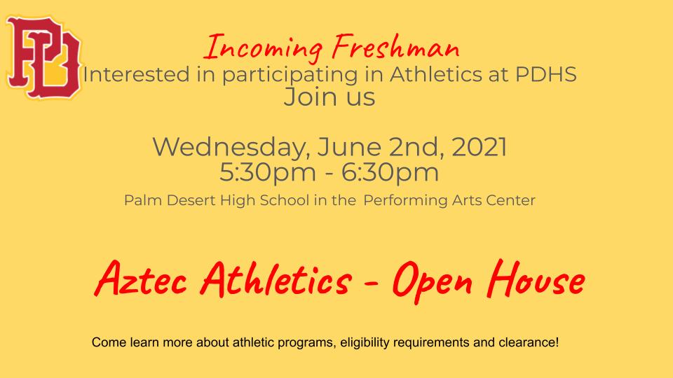 Palm Desert - Team Home Palm Desert Aztecs Sports