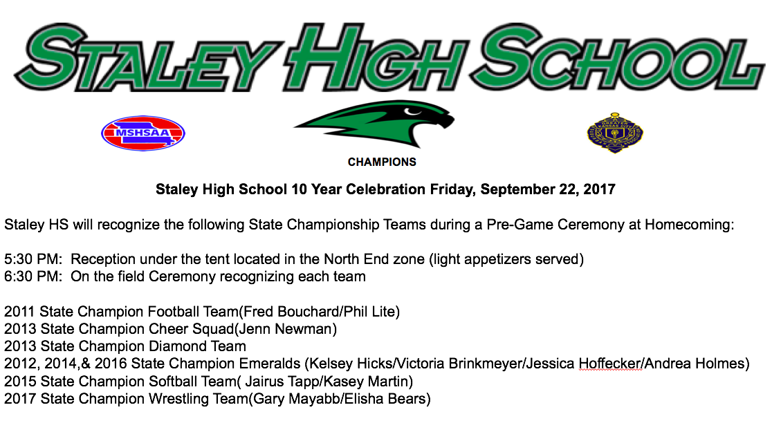 Staley - Team Home Staley Falcons Sports