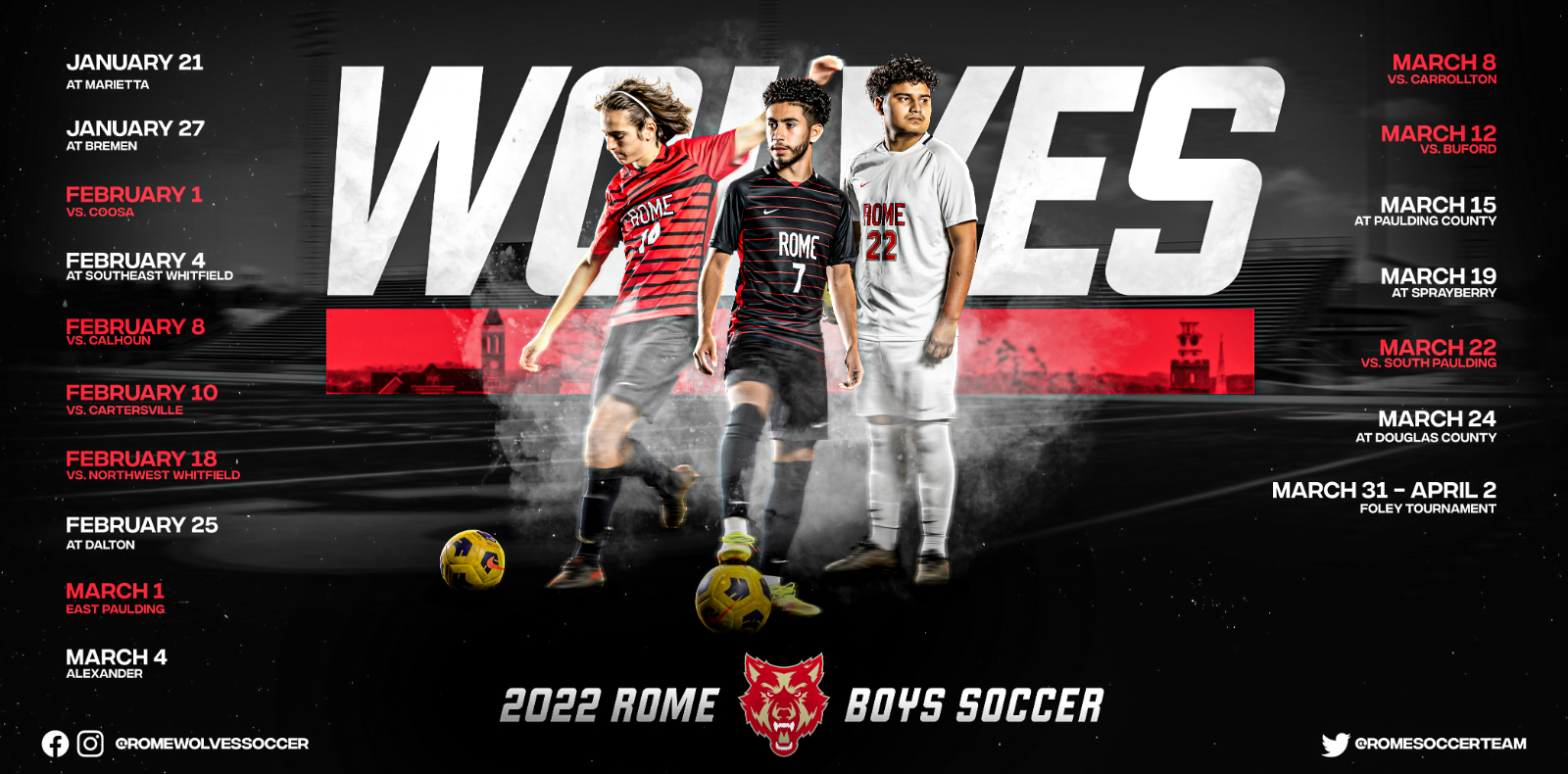 Rome - Team Home Rome Wolves Sports