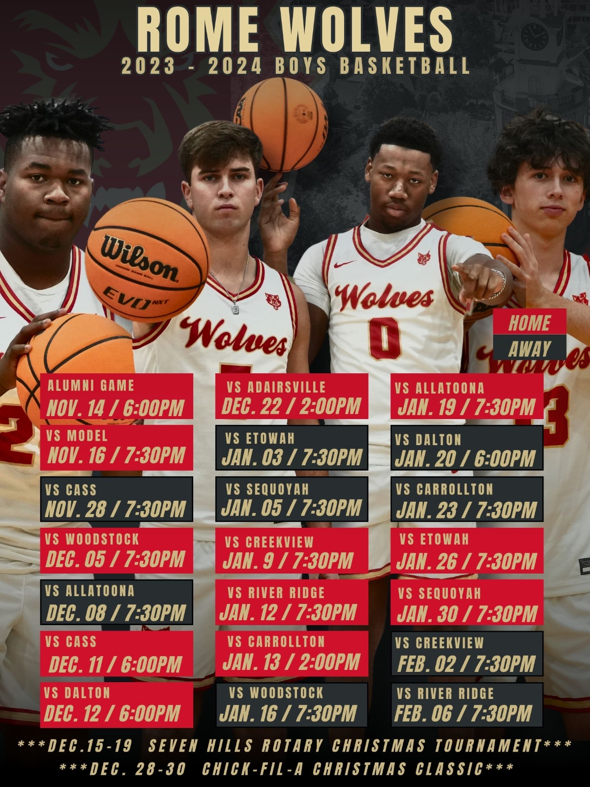 Rome - Team Home Rome Wolves Sports