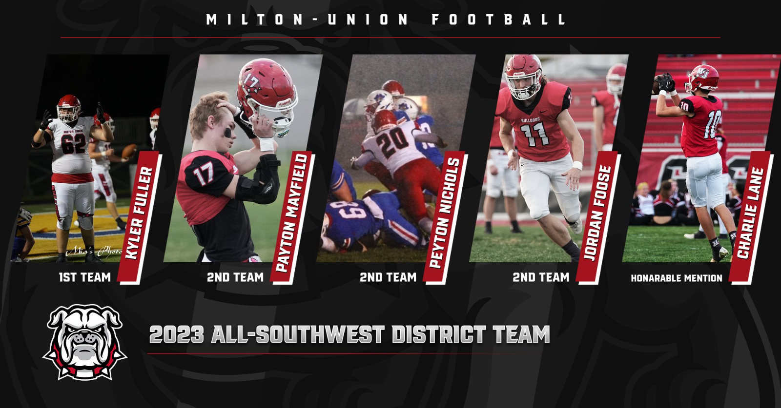 Milton-Union - Team Home Milton-Union Bulldogs Sports