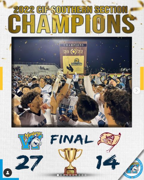 Walnut - Team Home Walnut Mustangs Sports