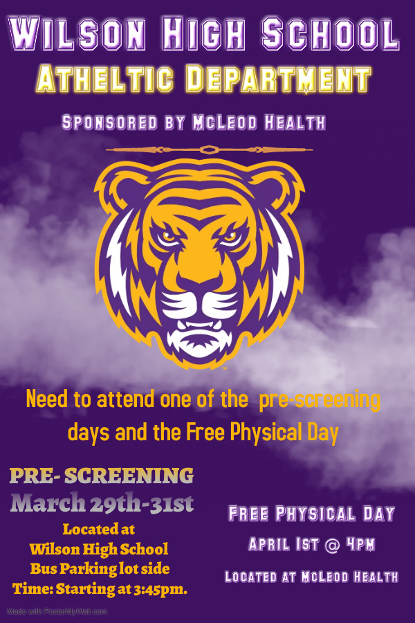 Wilson Tigers - Official Athletic Website – Florence, SC