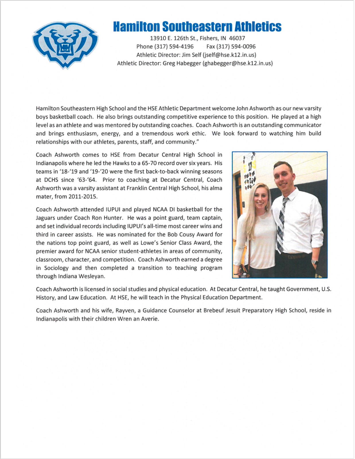 Hamilton Southeastern - Team Home Hamilton Southeastern Royals Sports