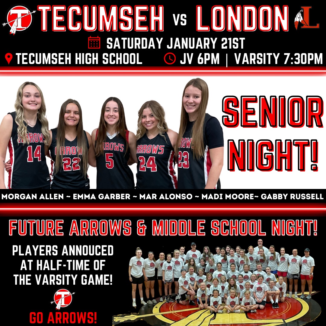 Tecumseh - Team Home Tecumseh Arrows Sports