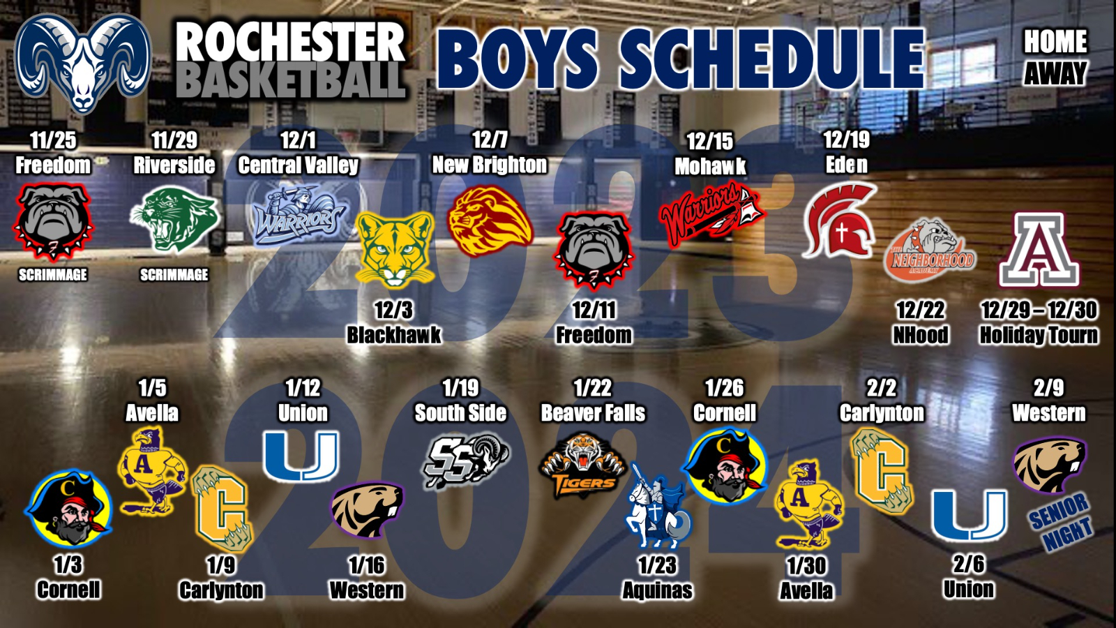 Rochester Area - Team Home Rochester Area Rams Sports