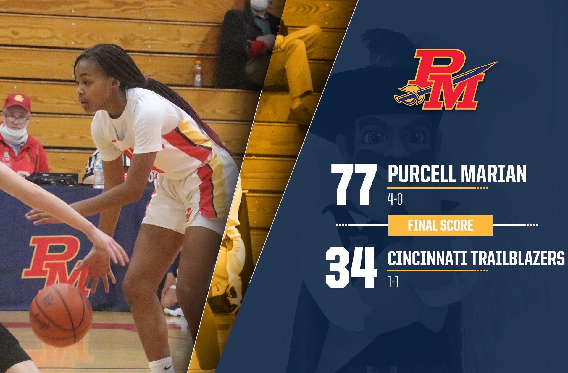 Purcell Marian - Team Home Purcell Marian Cavaliers Sports