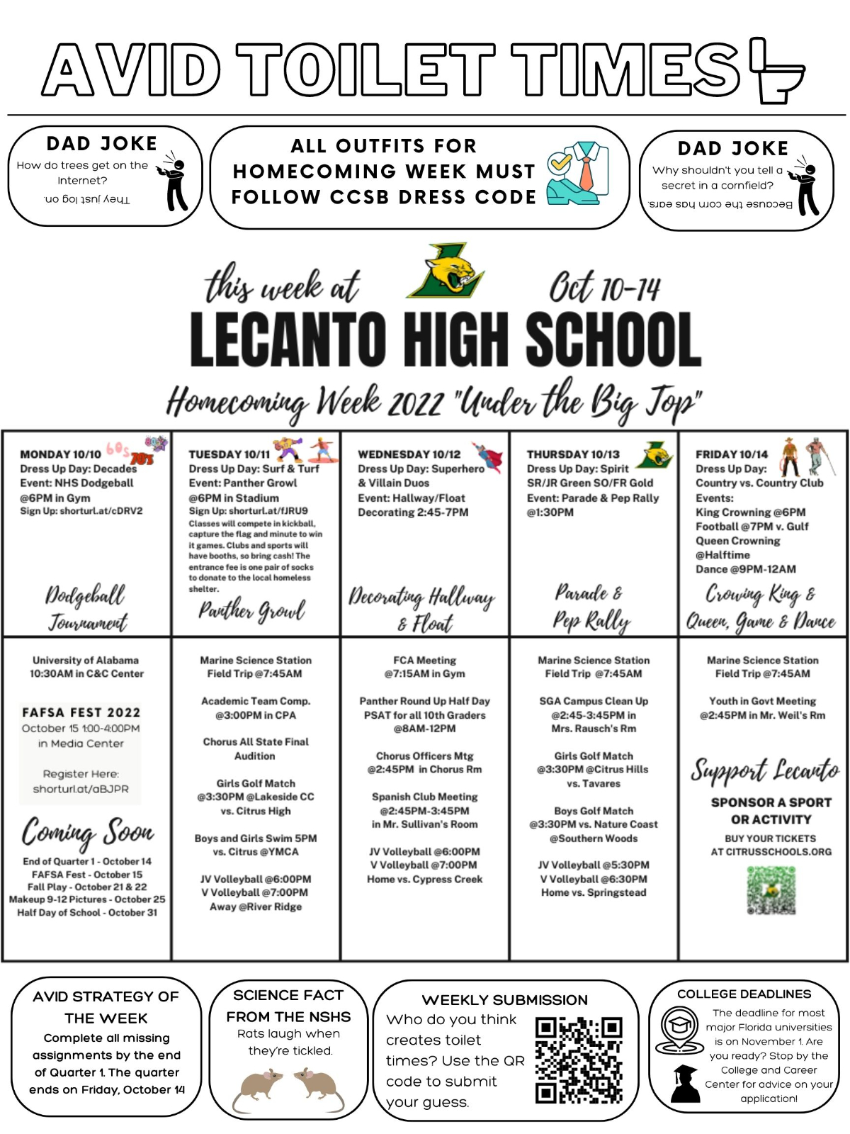 Lecanto - Team Home Lecanto Panthers Sports