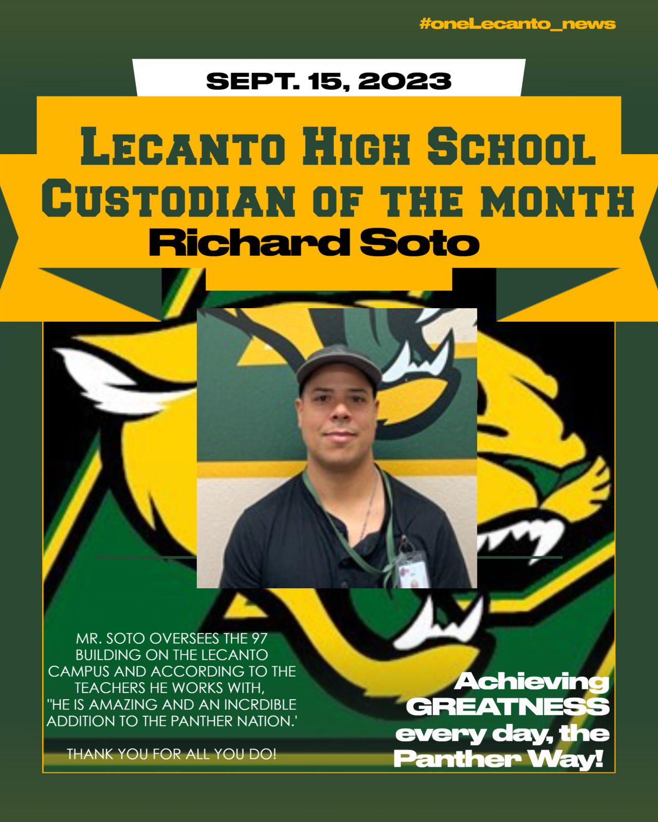 Lecanto - Team Home Lecanto Panthers Sports