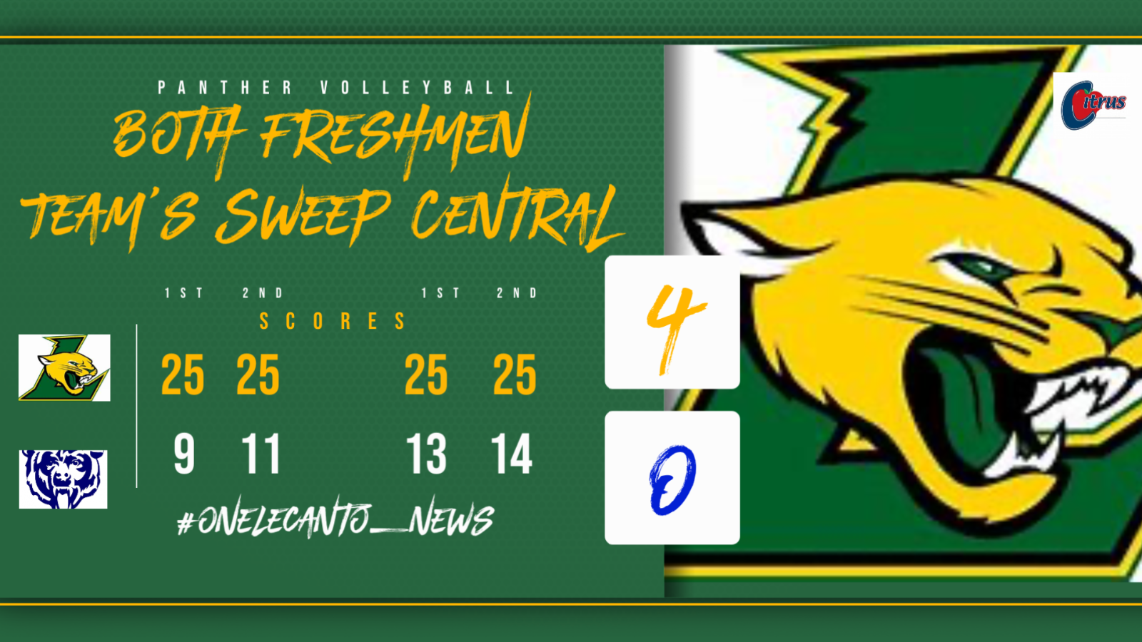 Lecanto - Team Home Lecanto Panthers Sports