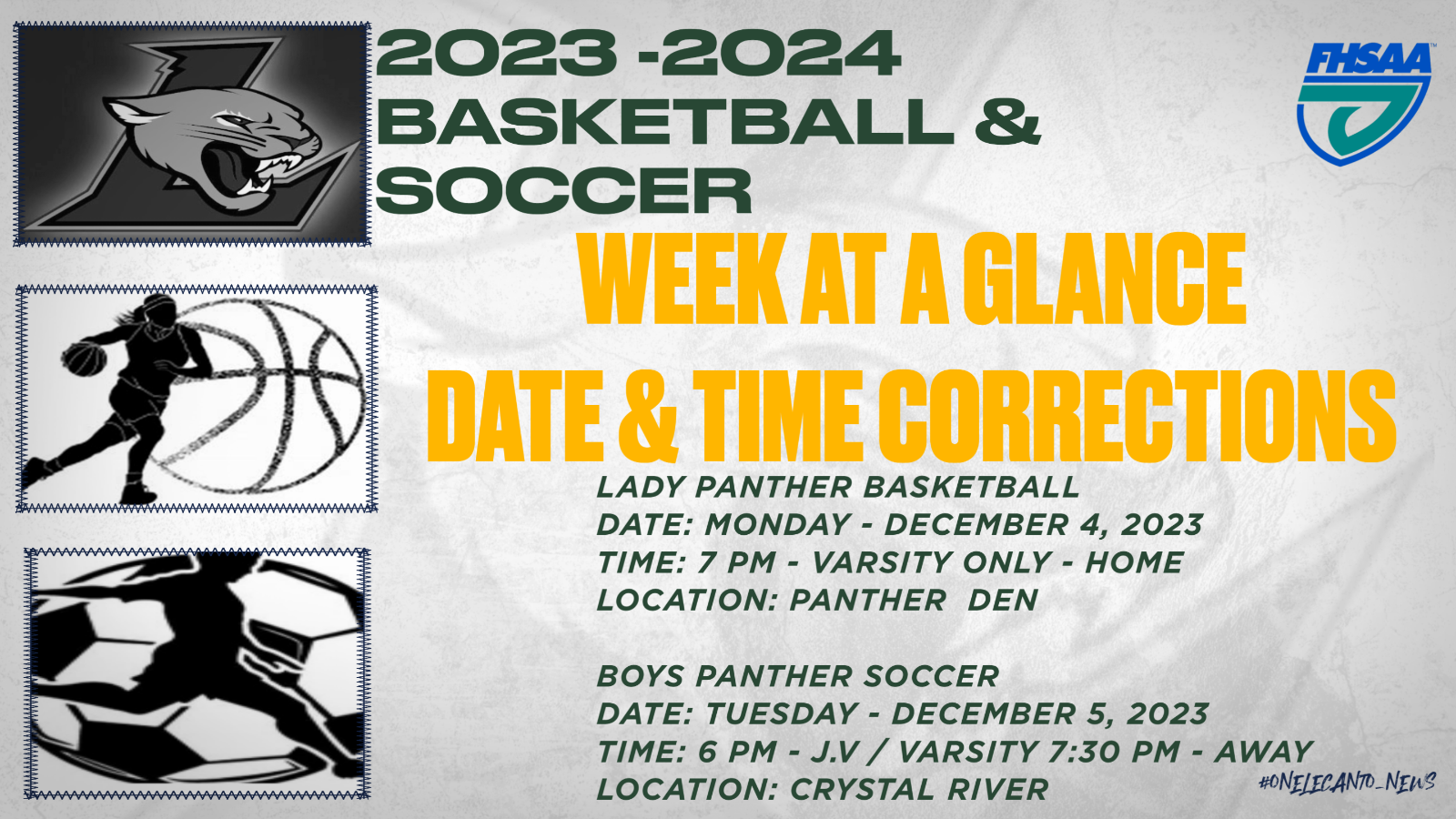 Lecanto - Team Home Lecanto Panthers Sports