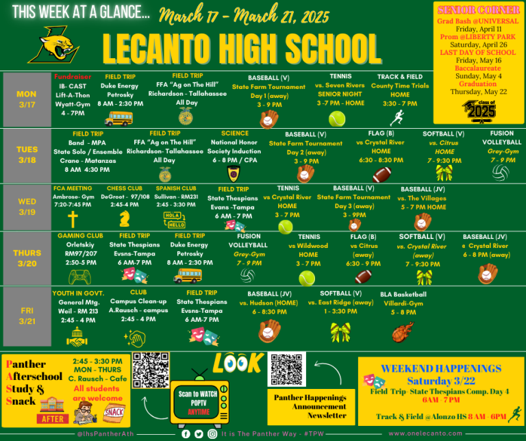 Lecanto Panthers - Official Athletic Website – Lecanto, FL