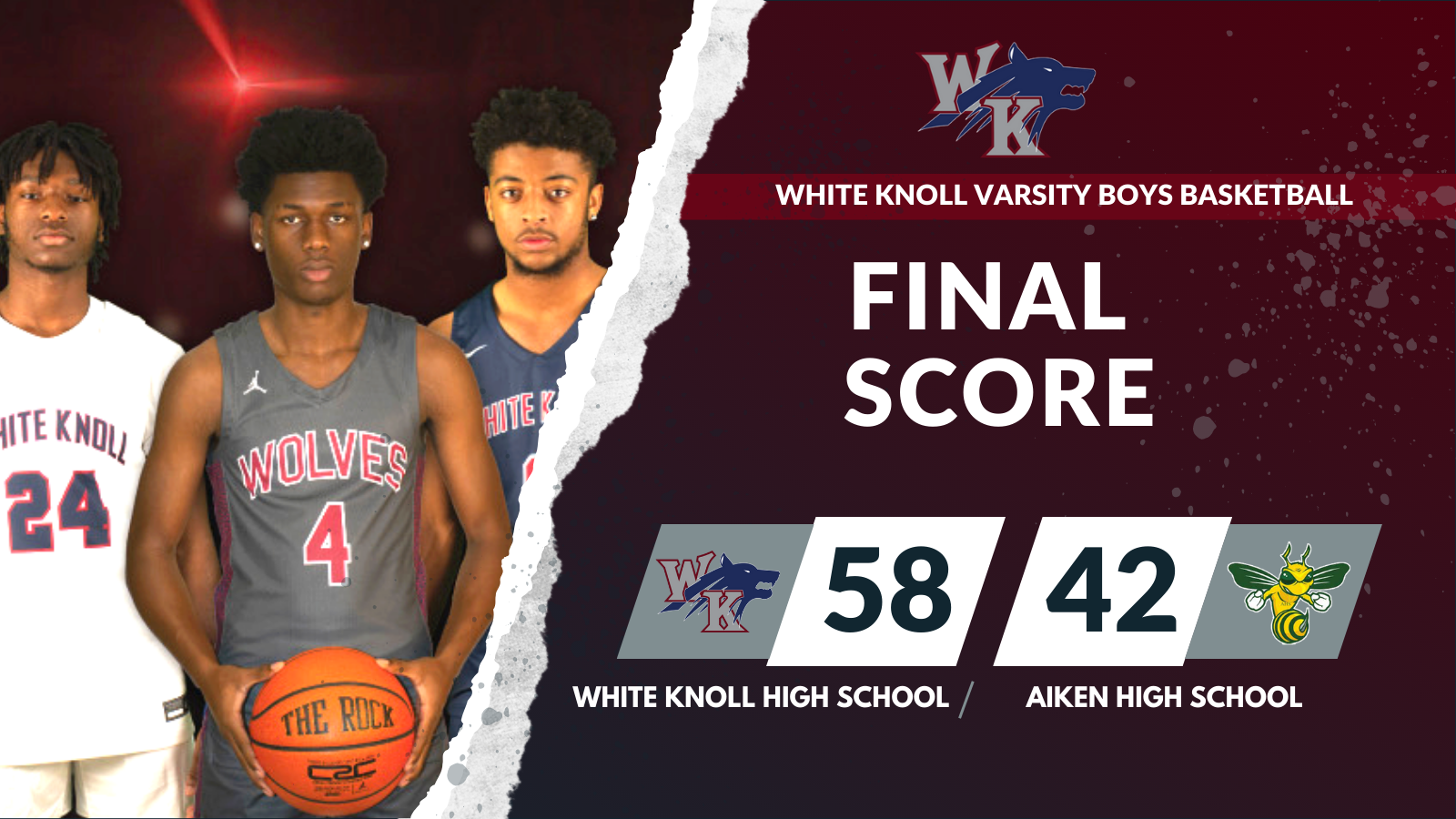 White Knoll - Team Home White Knoll Timberwolves Sports
