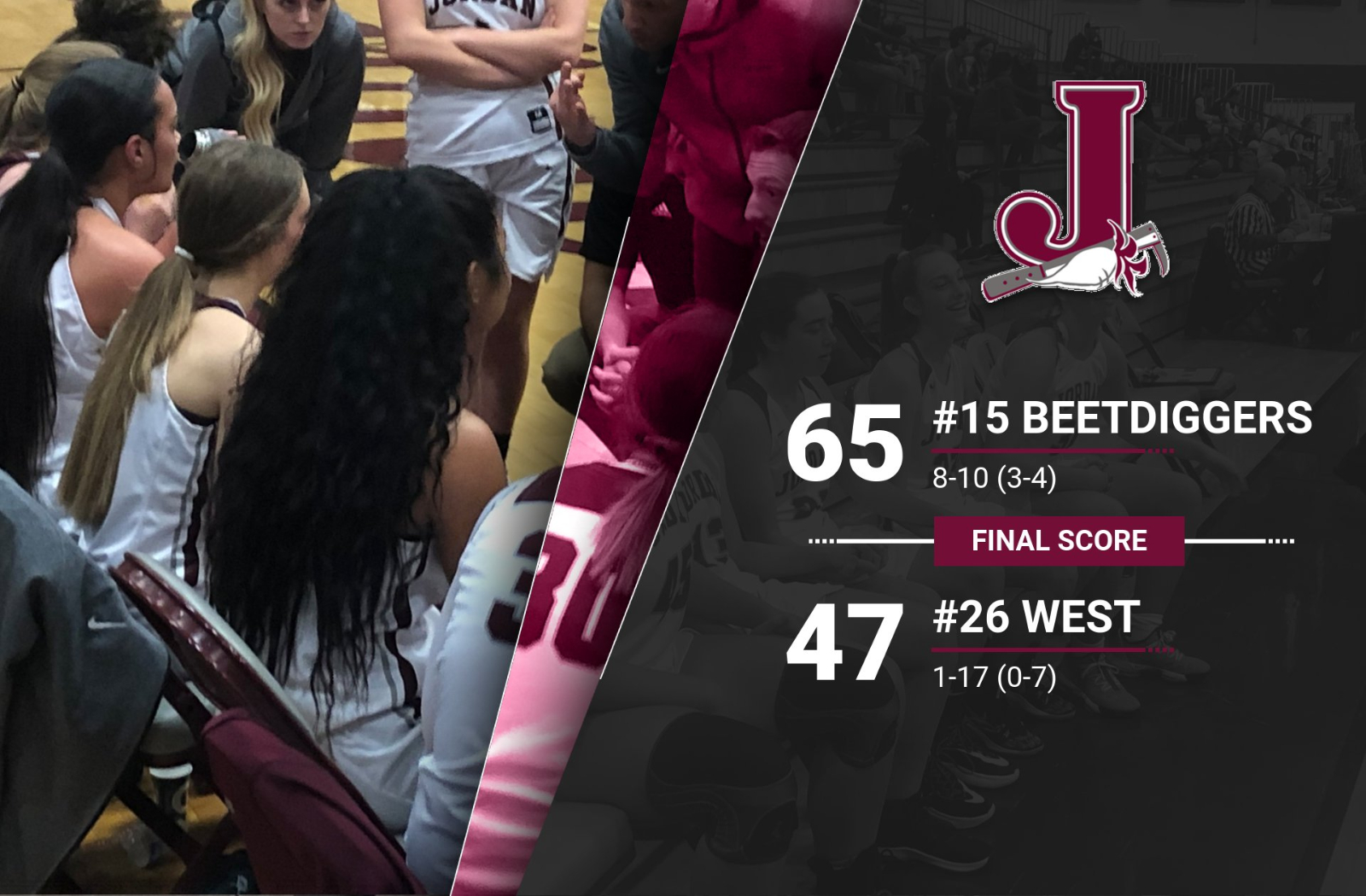 Jordan - Team Home Jordan Beetdiggers Sports