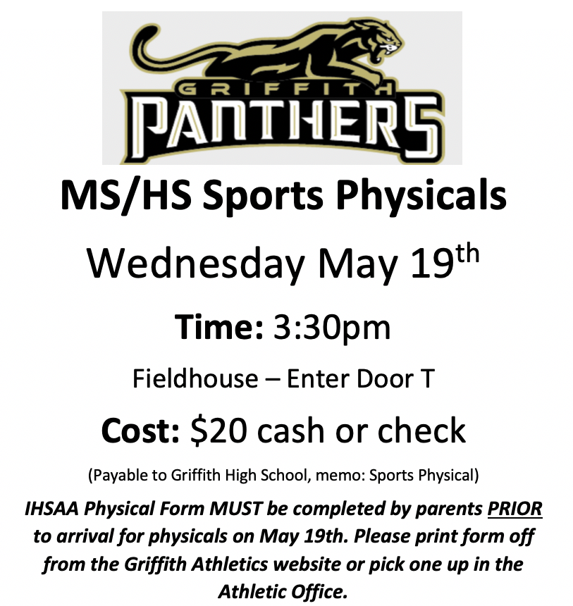 Griffith - Team Home Griffith Panthers Sports