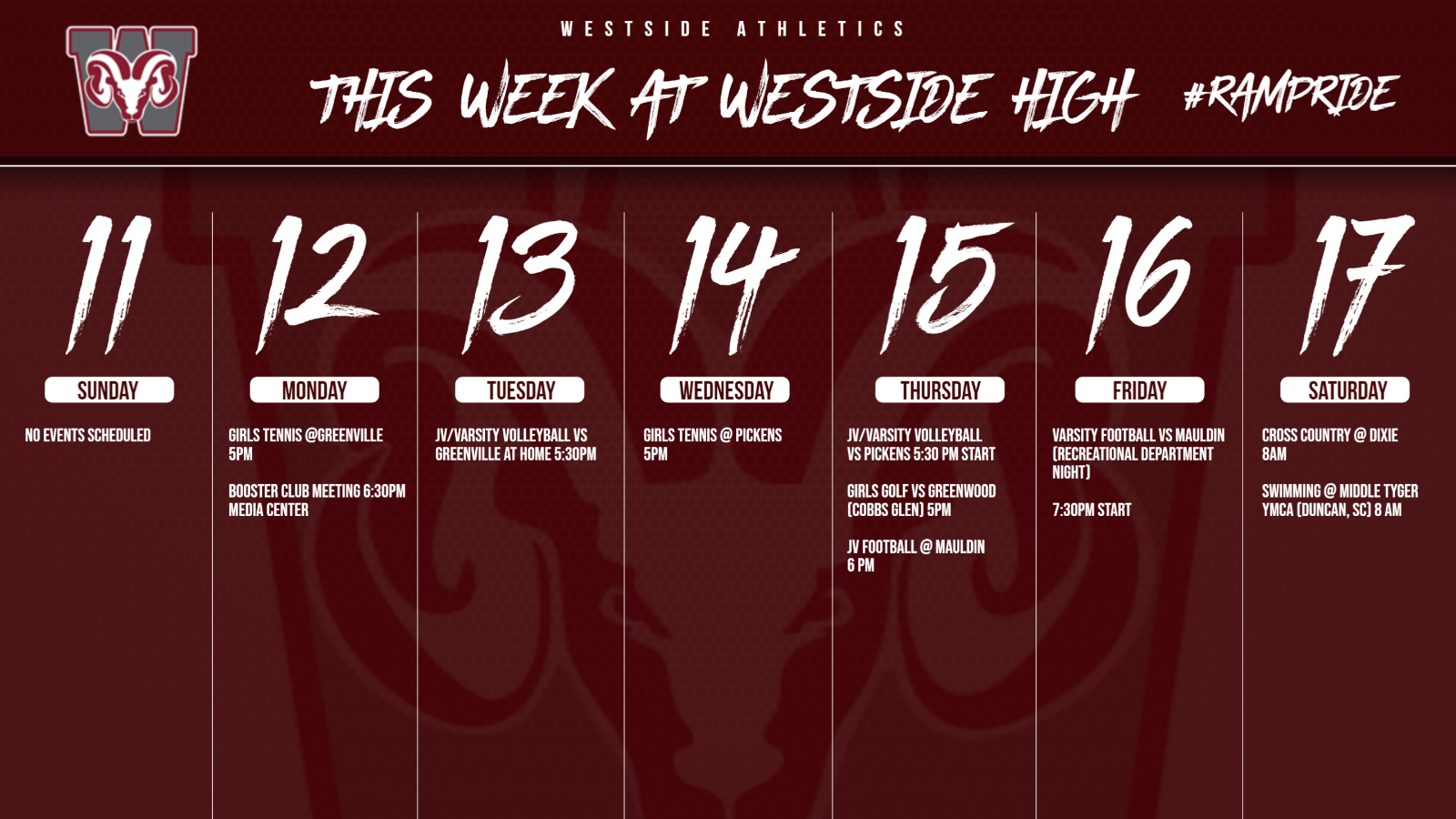 Westside - Team Home Westside Rams Sports