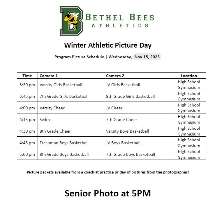 Bethel - Team Home Bethel Bees Sports