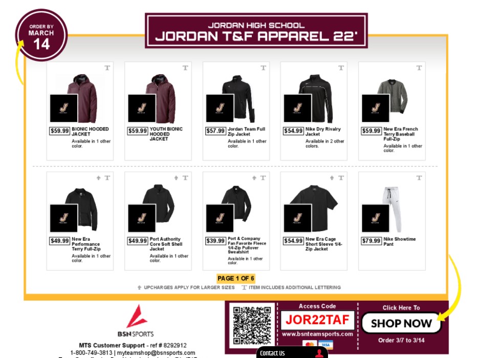 Jordan - Team Home Jordan Hubmen & Jaguars Sports