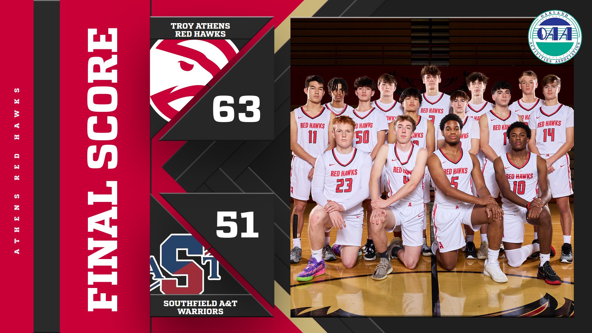 Troy Athens - Team Home Troy Athens Red Hawks Sports