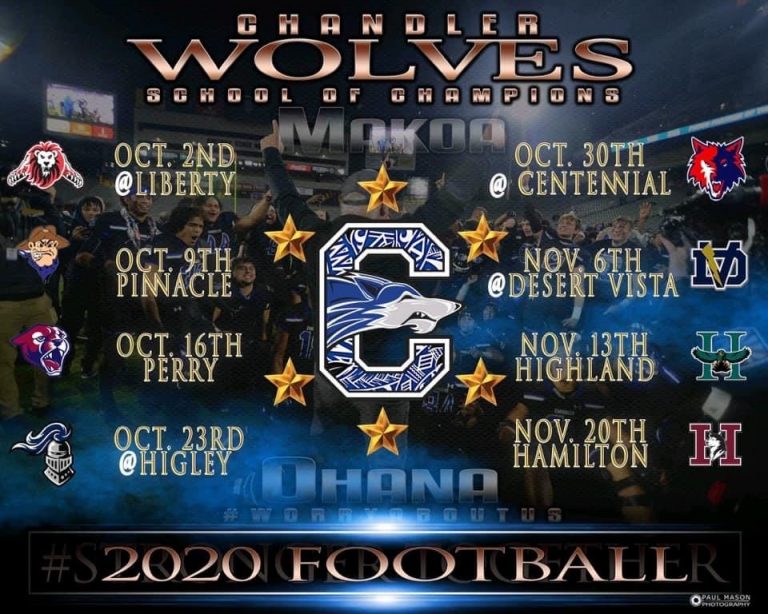 Chandler Football - Team Home Chandler Football Wolves Sports