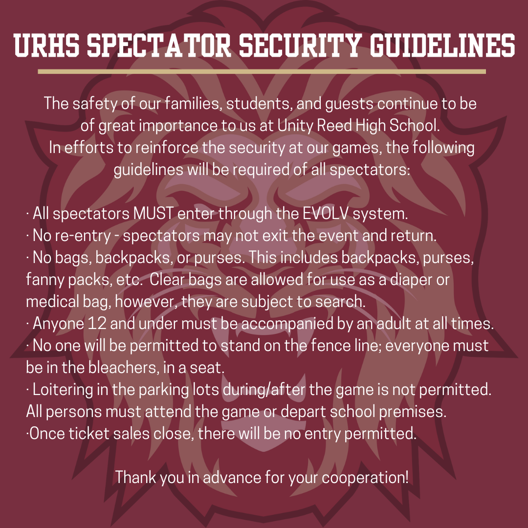 Unity Reed - Team Home Unity Reed Lions Sports