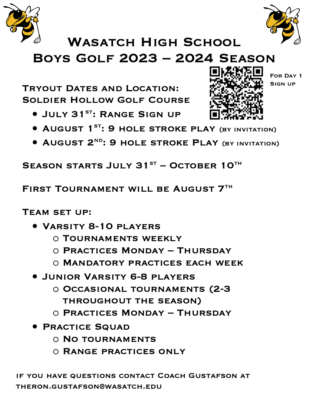 Wasatch - Team Home Wasatch Wasps Sports