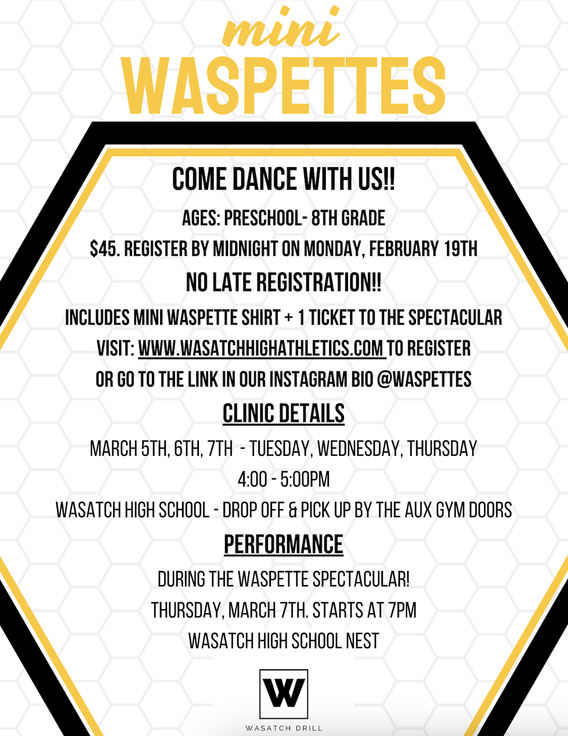 Wasatch - Team Home Wasatch Wasps Sports