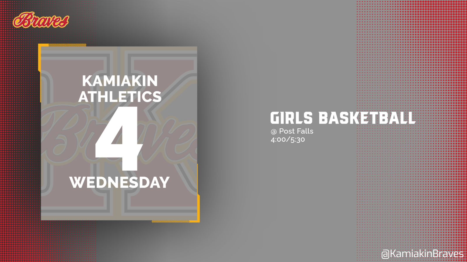 Kamiakin - Team Home Kamiakin Braves Sports