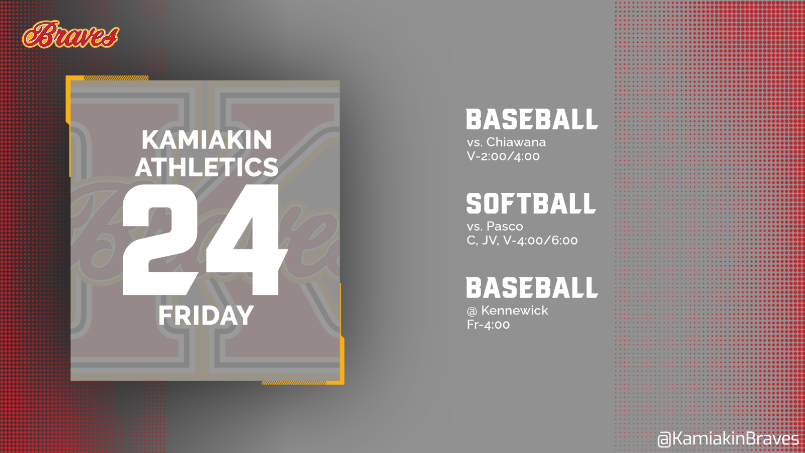 Kamiakin - Team Home Kamiakin Braves Sports